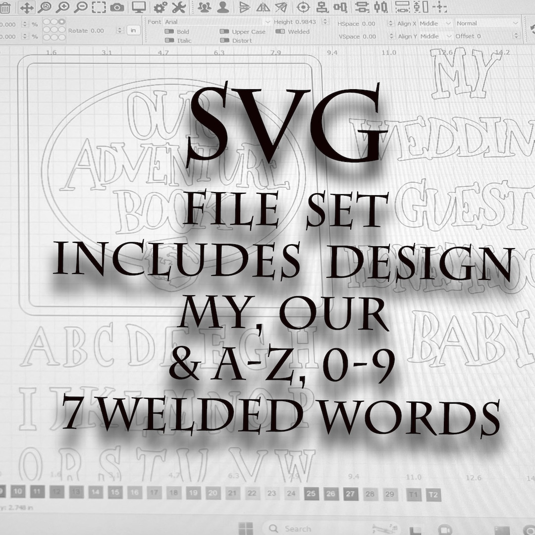 Our Adventure Book SVG Download File Set, Cricut, Xtool, Glowforge - Etsy