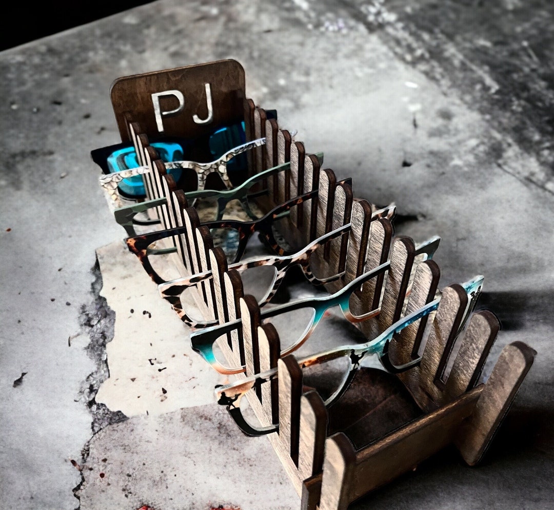 Personalized Pair Eyewear Topper Storage Display Holds 15 Toppers - Etsy