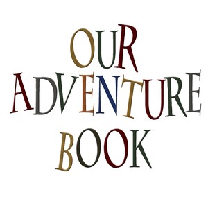 Our Adventure Book Title Bundle - Etsy