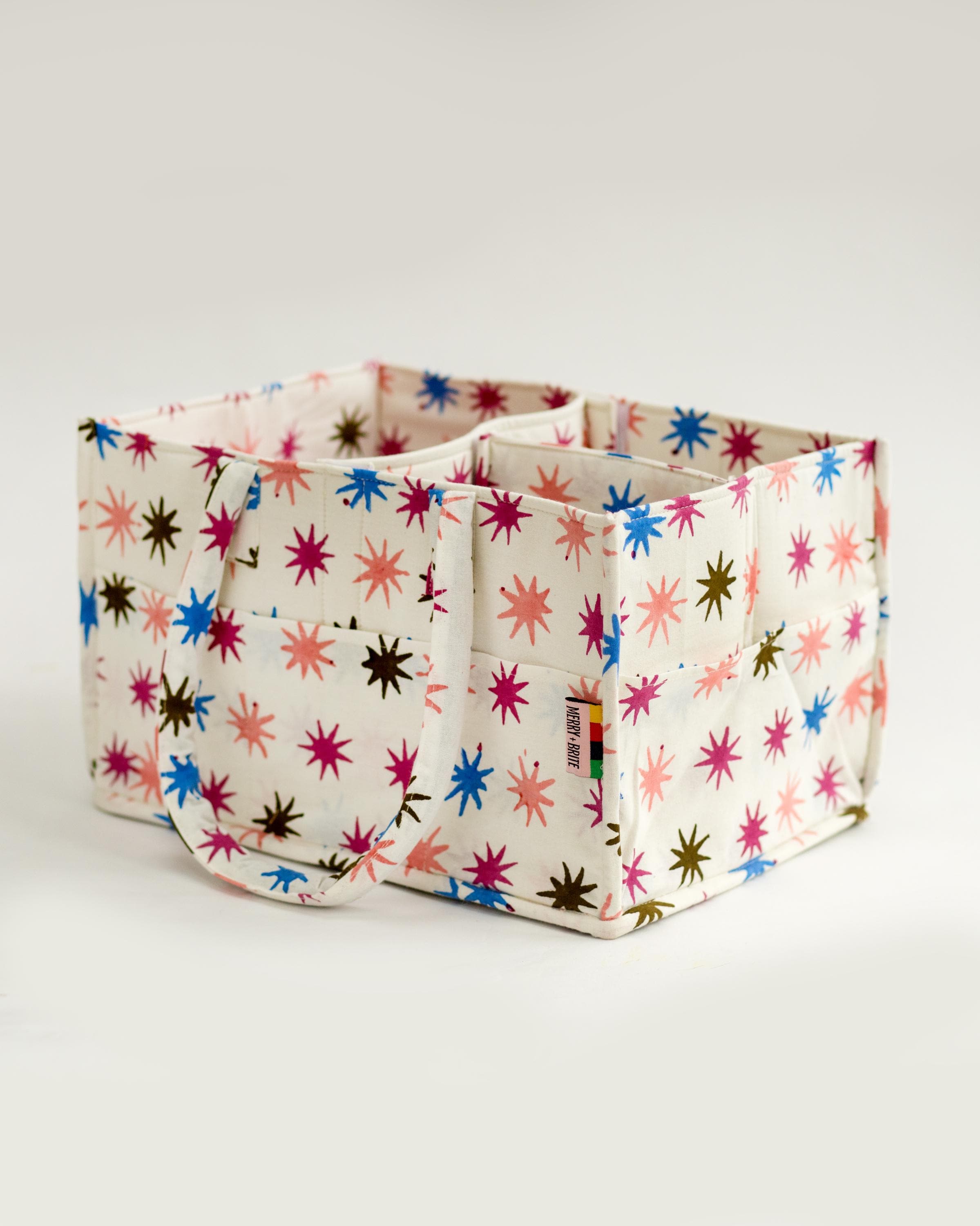 Star Print Nappy Caddy - Etsy