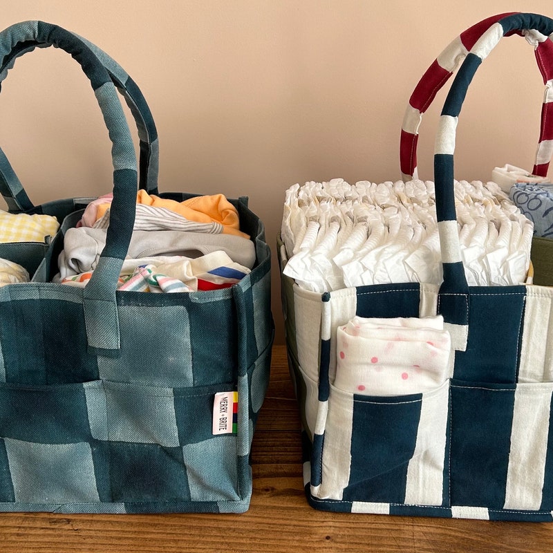 Small Diaper Caddie Bag - Etsy