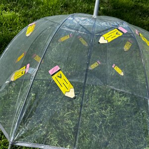 Pencil Umbrella, Teachers Umbrella, Personalized Umbrella, Adult ...
