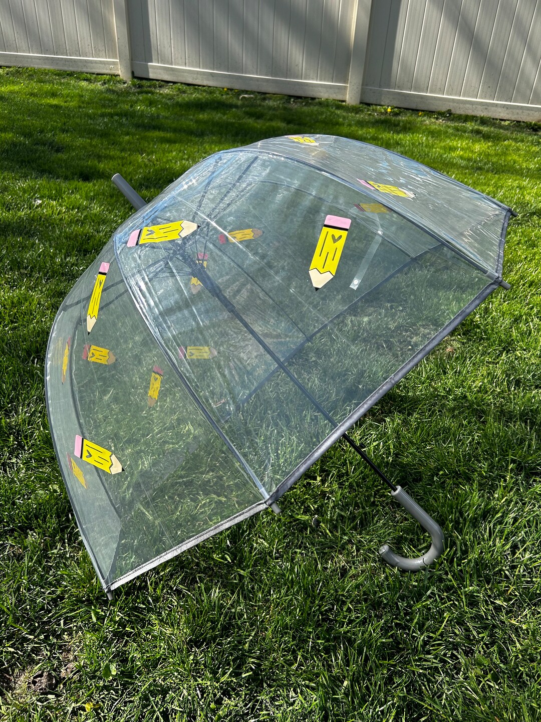 Pencil Umbrella, Teachers Umbrella, Personalized Umbrella, Adult ...