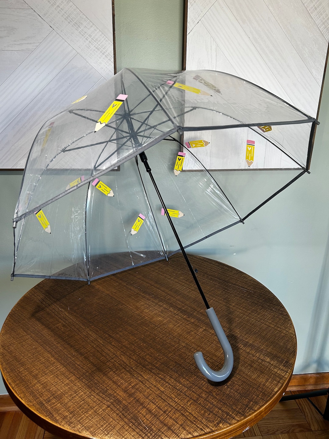 Pencil Umbrella, Teachers Umbrella, Personalized Umbrella, Adult ...