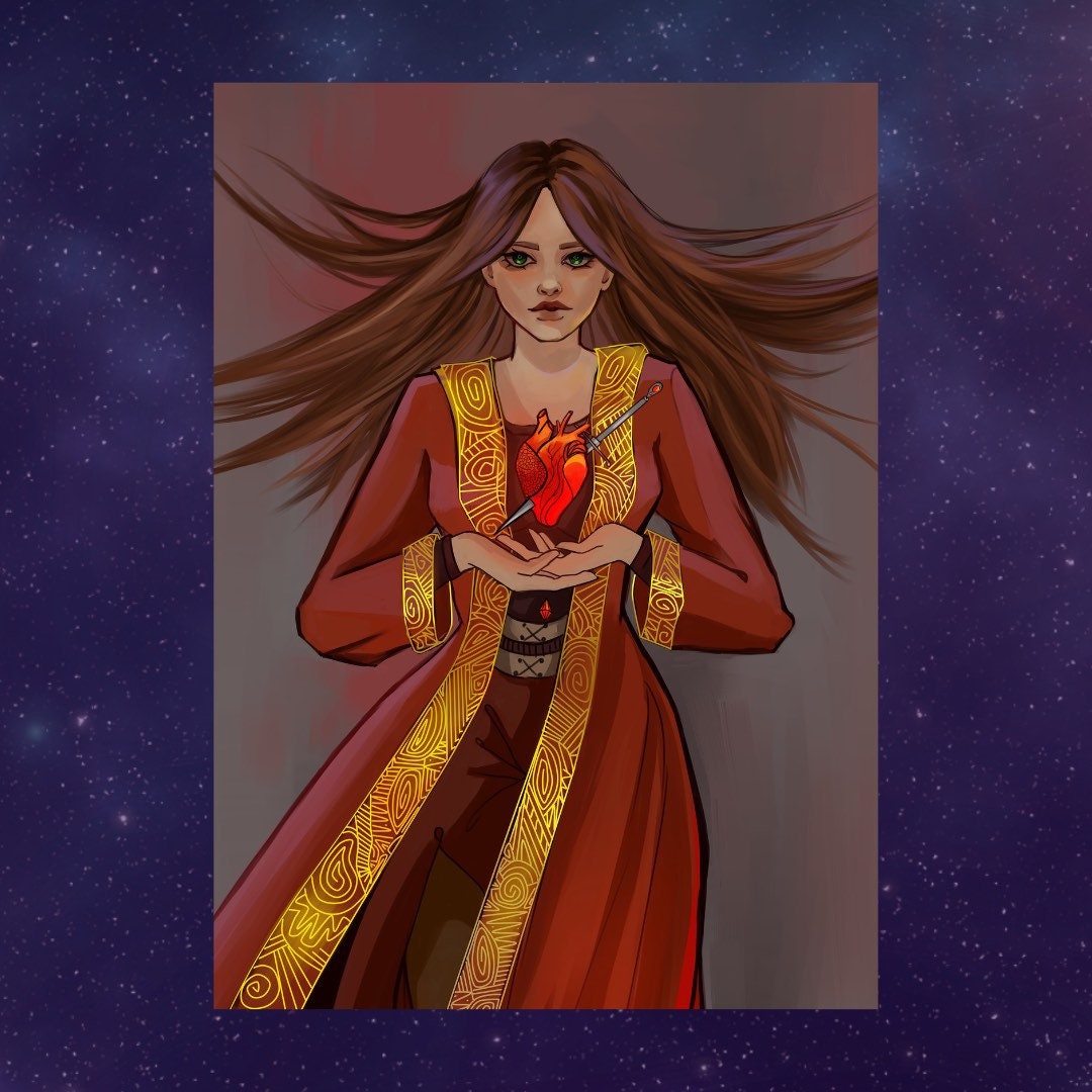 Six of Crows: Corpse Witch Print art by lictoria_art - Etsy