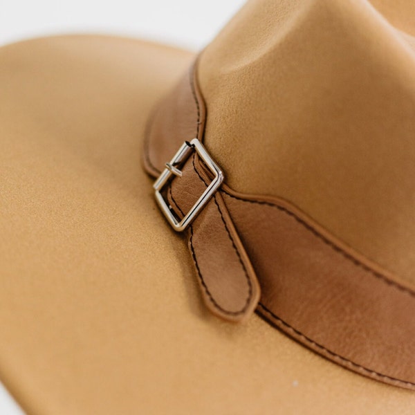 Leather Ranger Hat - Etsy