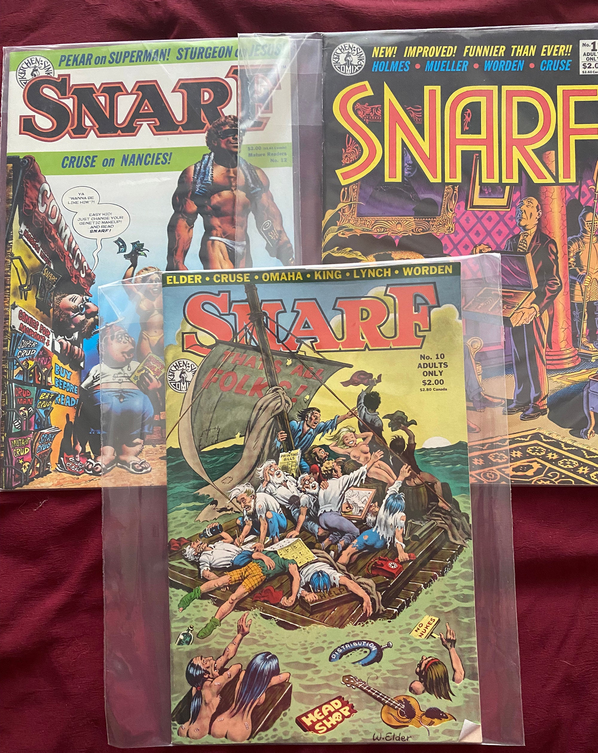 SNARF Adult Only Comics Issues 1-15 Entire Series - Etsy