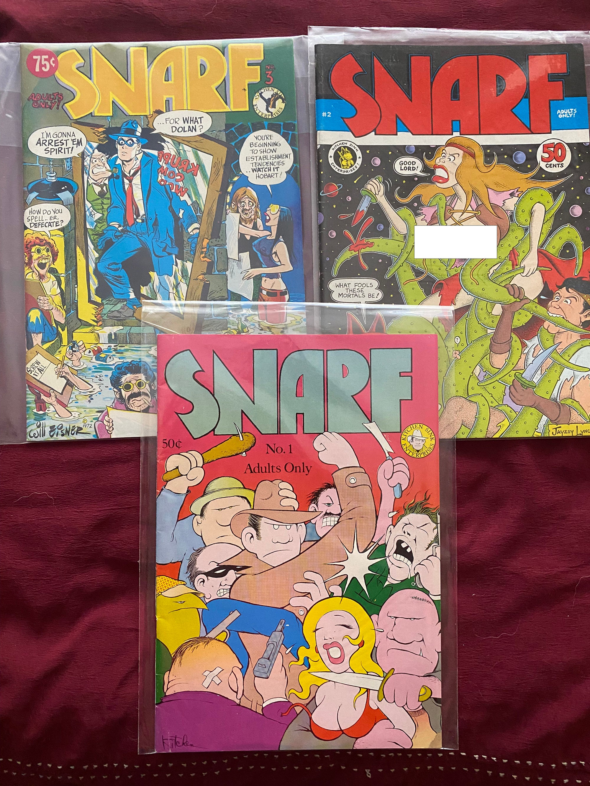 SNARF Adult Only Comics Issues 1-15 Entire Series - Etsy