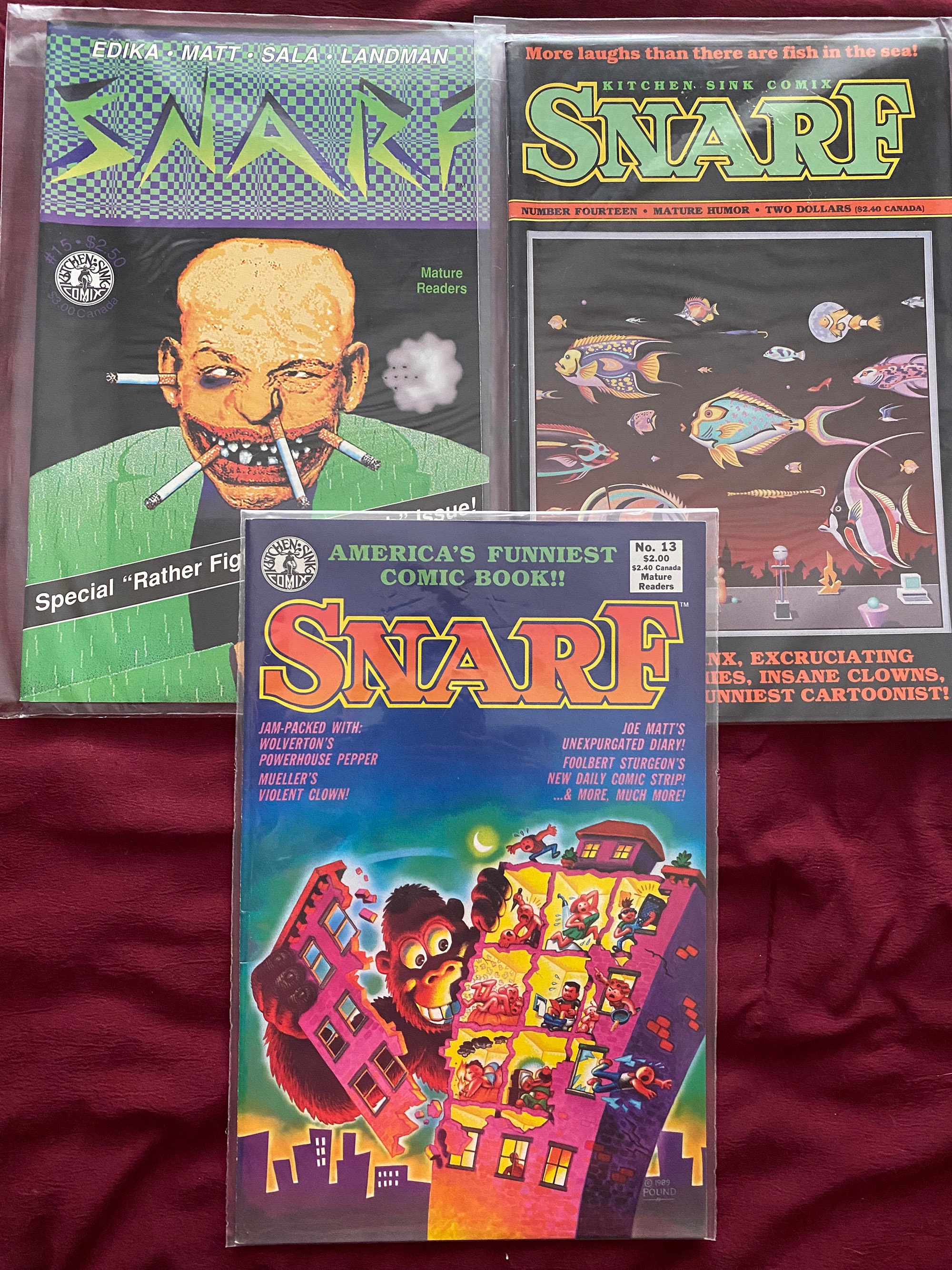 SNARF Adult Only Comics Issues 1-15 Entire Series - Etsy