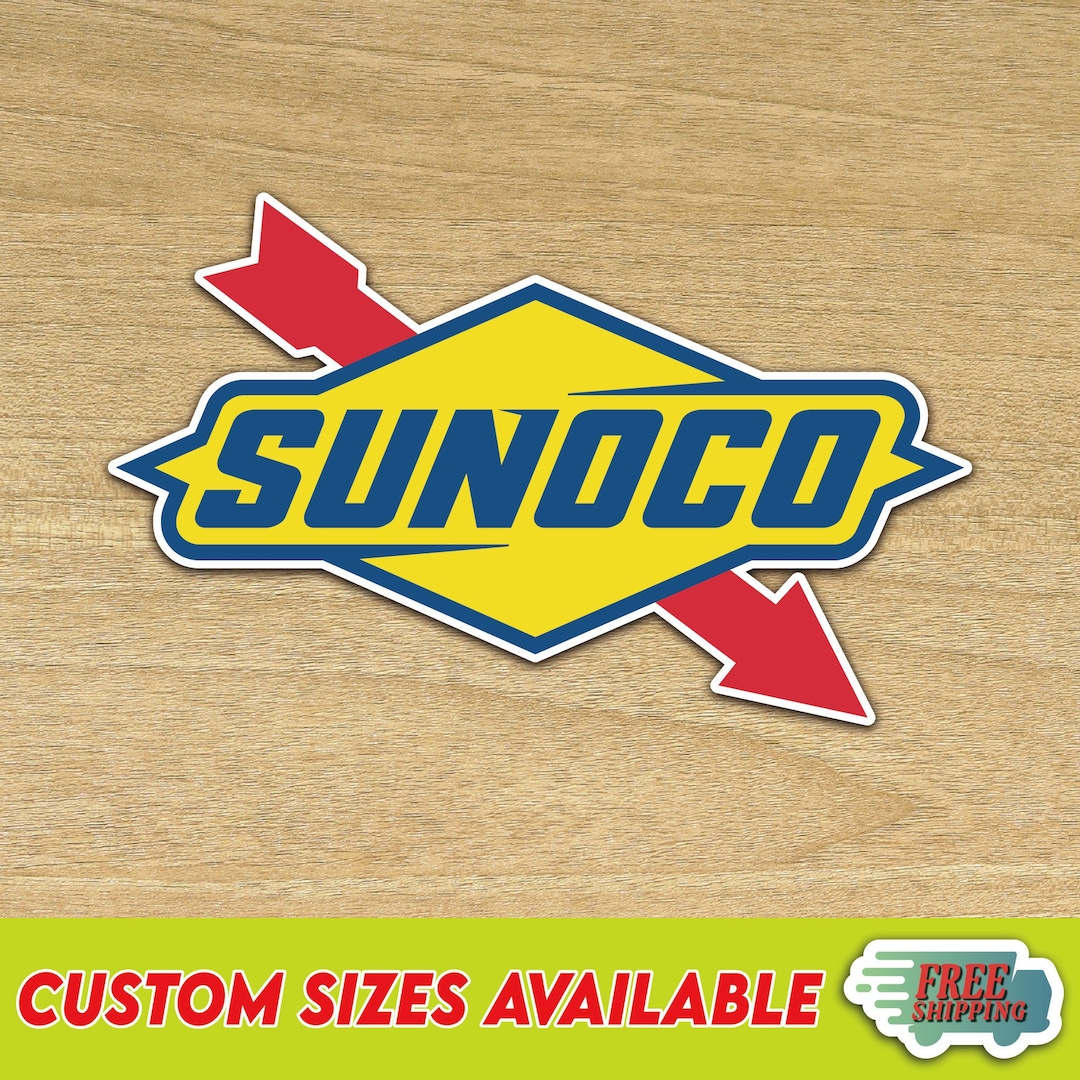 Sunoco Logo Motor Oils Gasoline Vinyl Decal Sticker - *multiple Sizes ...