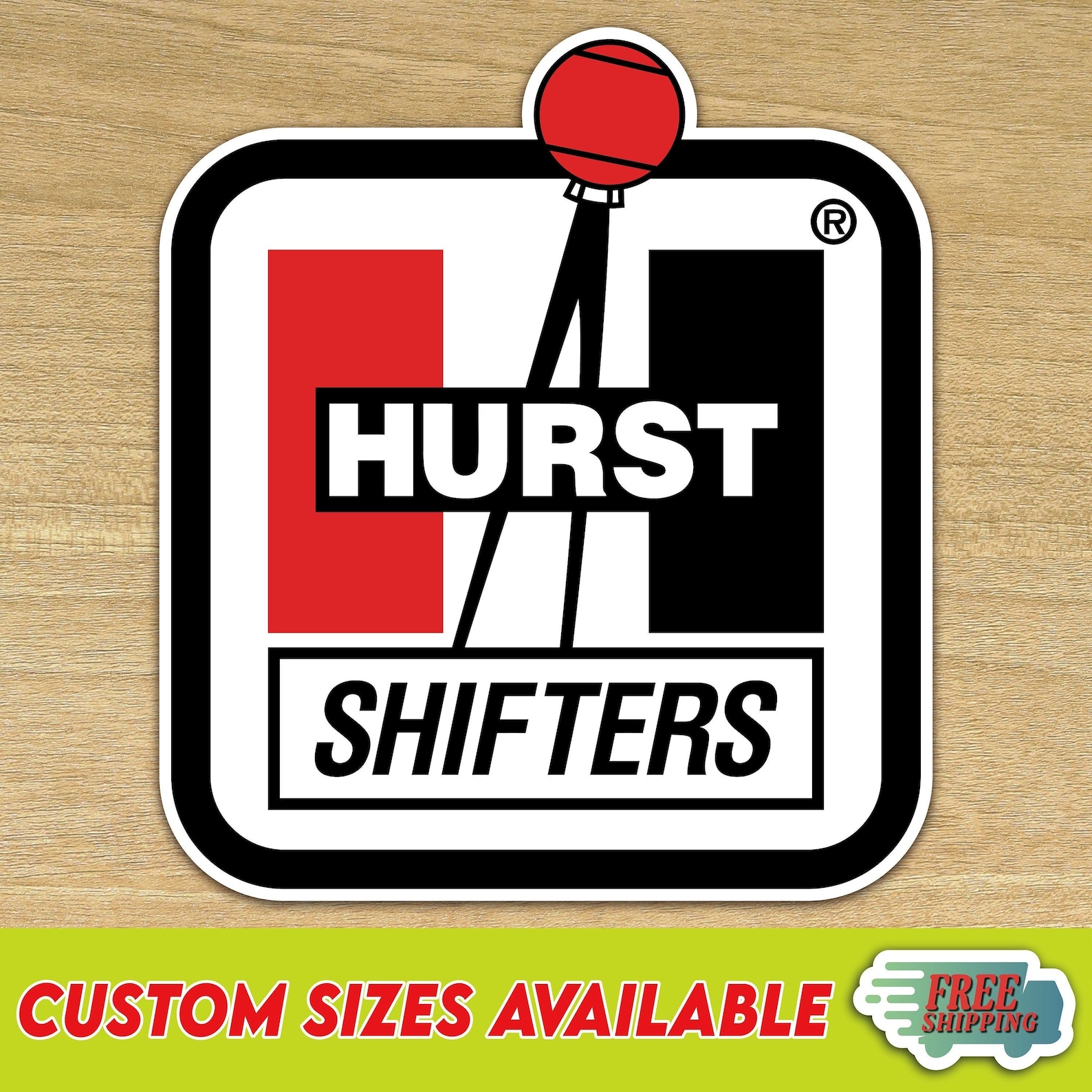 Hurst Shifters Logo Vinyl Decal Sticker multiple Sizes free Shipping - Etsy