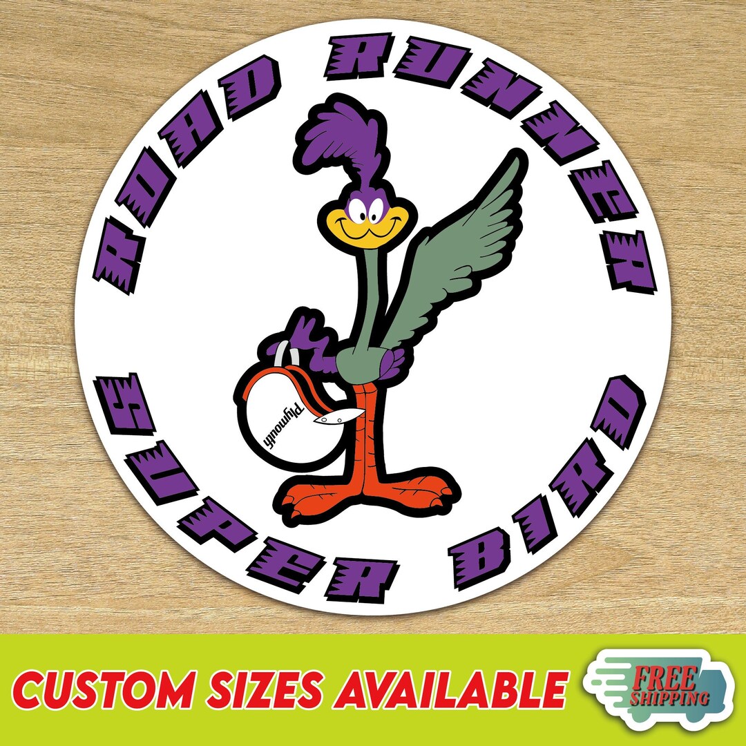 Plymouth Superbird Logo Vinyl Decal Sticker multiple Sizes - Etsy