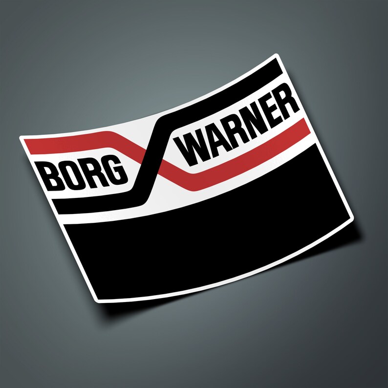 Borg Warner Logo Vinyl Decal Sticker - *multiple Sizes* - **free ...