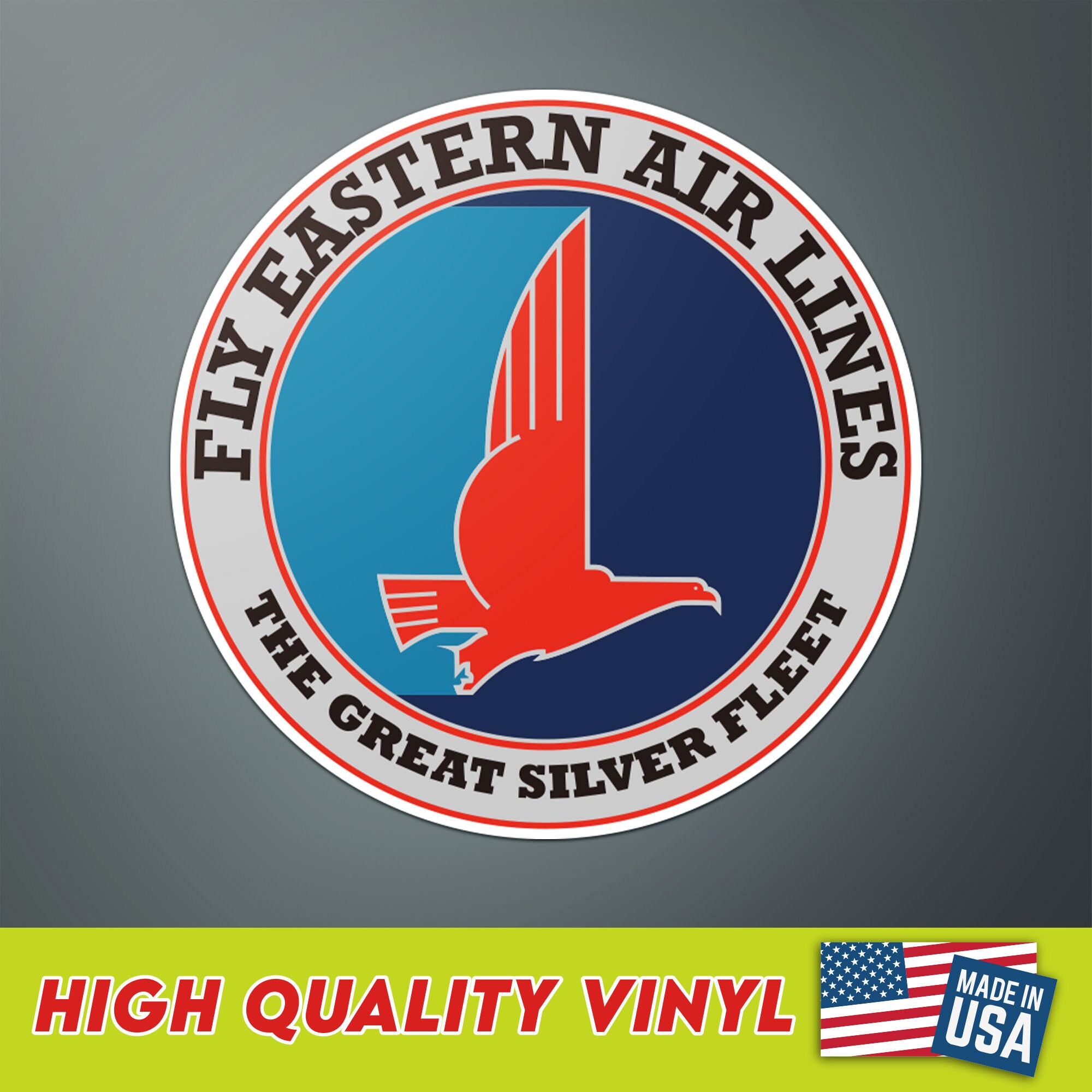 Eastern Airlines Round Logo Vinyl Decal Sticker multiple - Etsy