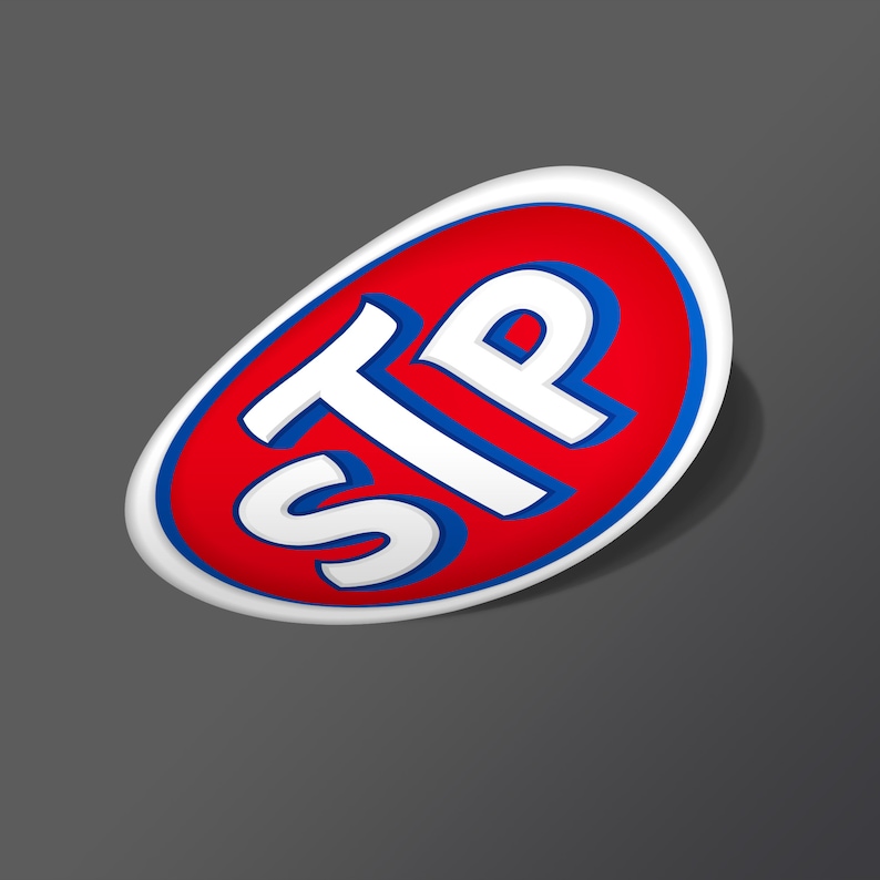 STP Logo Vinyl Decal Sticker - *multiple Sizes* - **free Shipping** - Etsy