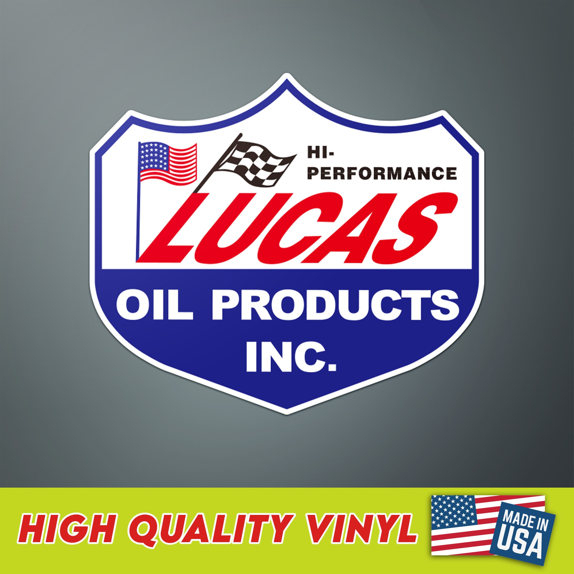 Lucas Oil Logo Vinyl Decal Sticker - *multiple Sizes* - **free Shipping ...