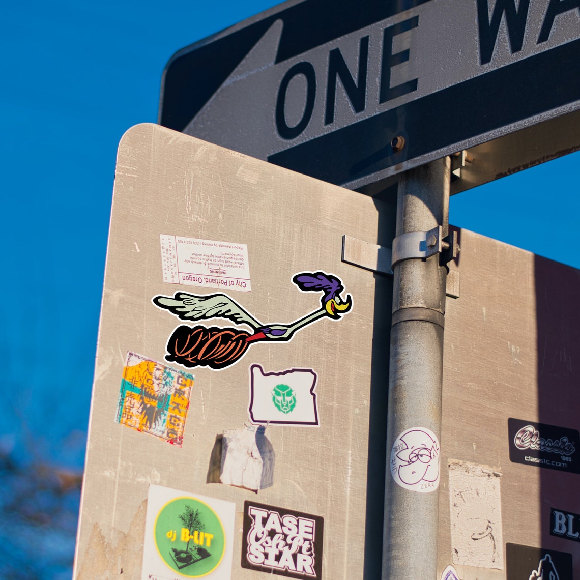 Vintage Plymouth Road Runner Logo Vinyl Decal Sticker multiple Sizes ...