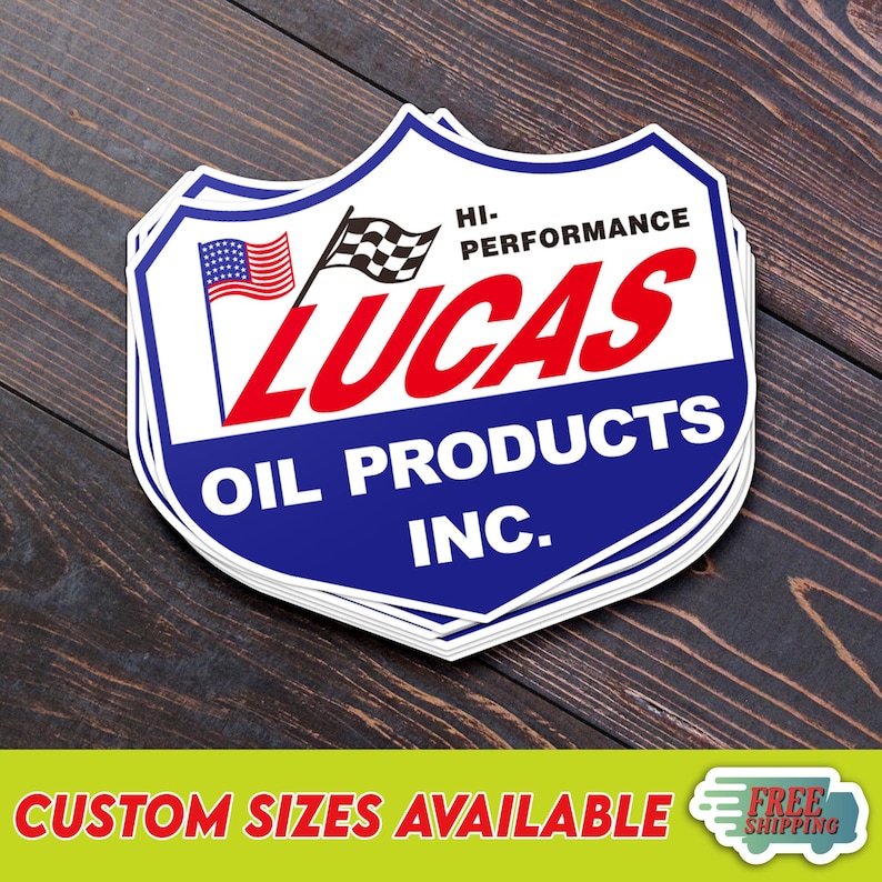 Lucas Oil Logo Vinyl Decal Sticker - *multiple Sizes* - **free Shipping ...
