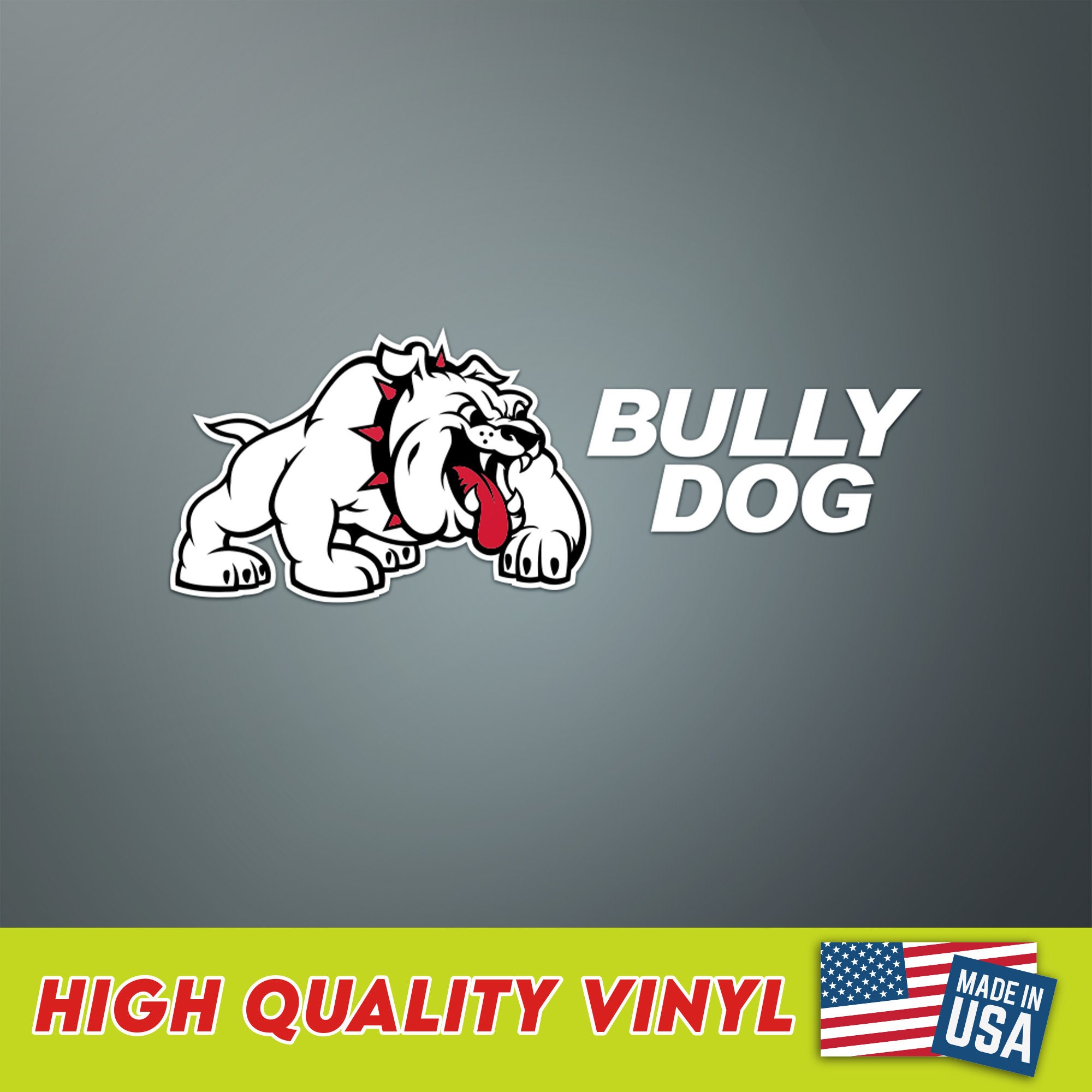 BULLY DOG Die-cut Vinyl Decal Sticker multiple Sizes - Etsy