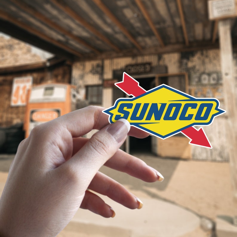 Sunoco Logo Motor Oils Gasoline Vinyl Decal Sticker - *multiple Sizes ...