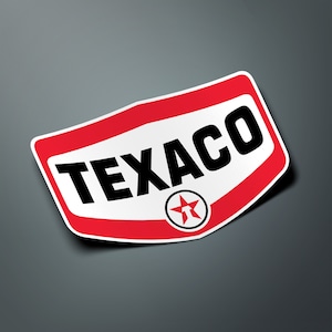 TEXACO Logo Vinyl Decal Sticker - *multiple Sizes* - **free Shipping ...