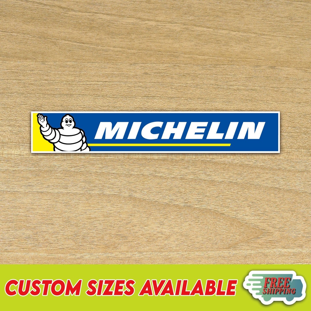 Michelin Logo Vinyl Decal Sticker - *multiple Sizes* - **free Shipping ...