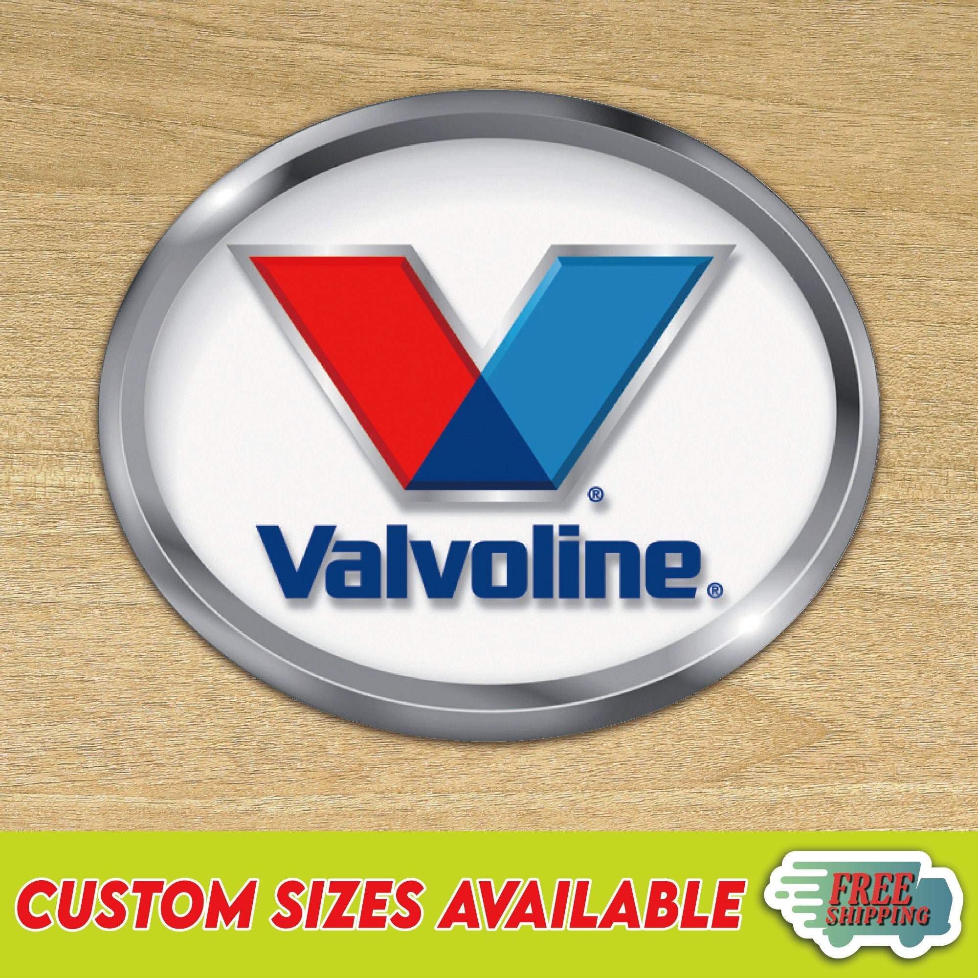 Valvoline Oil Logo Motor Oils Gasoline Vinyl Decal Sticker - Etsy