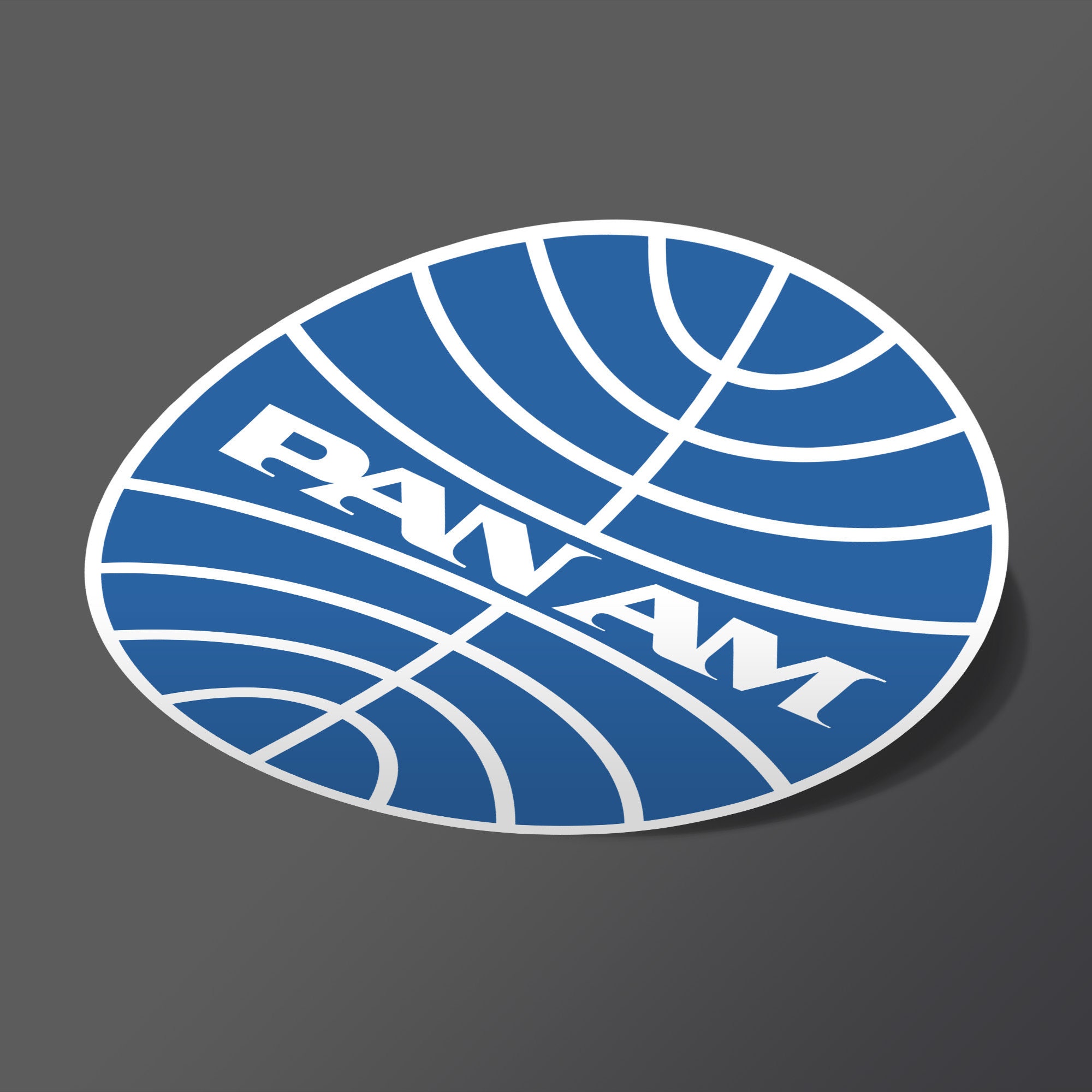 PAN AM AIRLINES Logo Vinyl Decal Sticker pan American World Airways ...