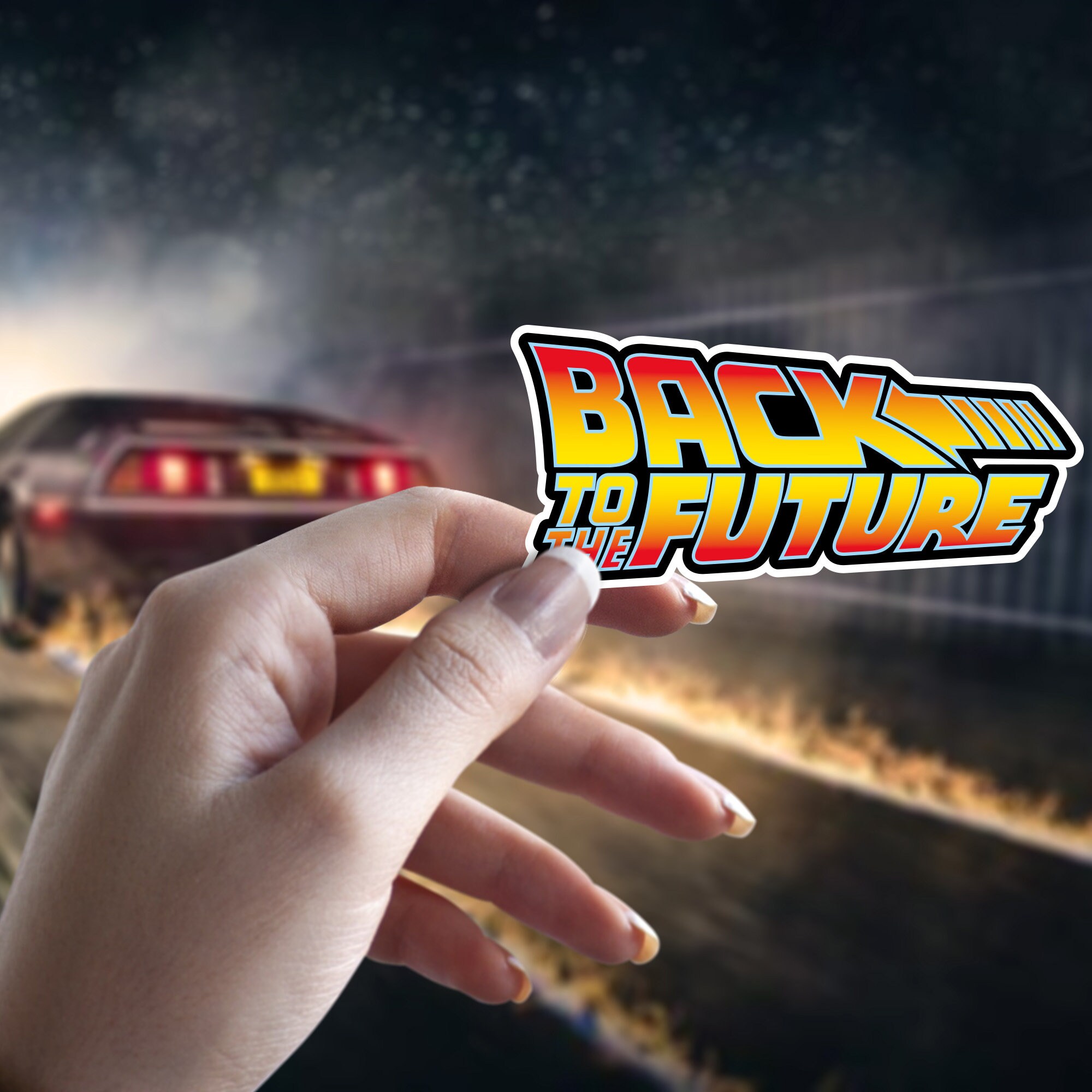 Back to the Future Logo Vinyl Decal Sticker - *multiple Sizes* - **free ...