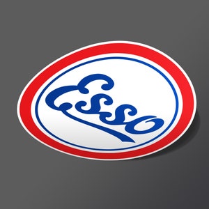 ESSO Logo Vinyl Decal Sticker - *multiple Sizes* - **free Shipping** - Etsy