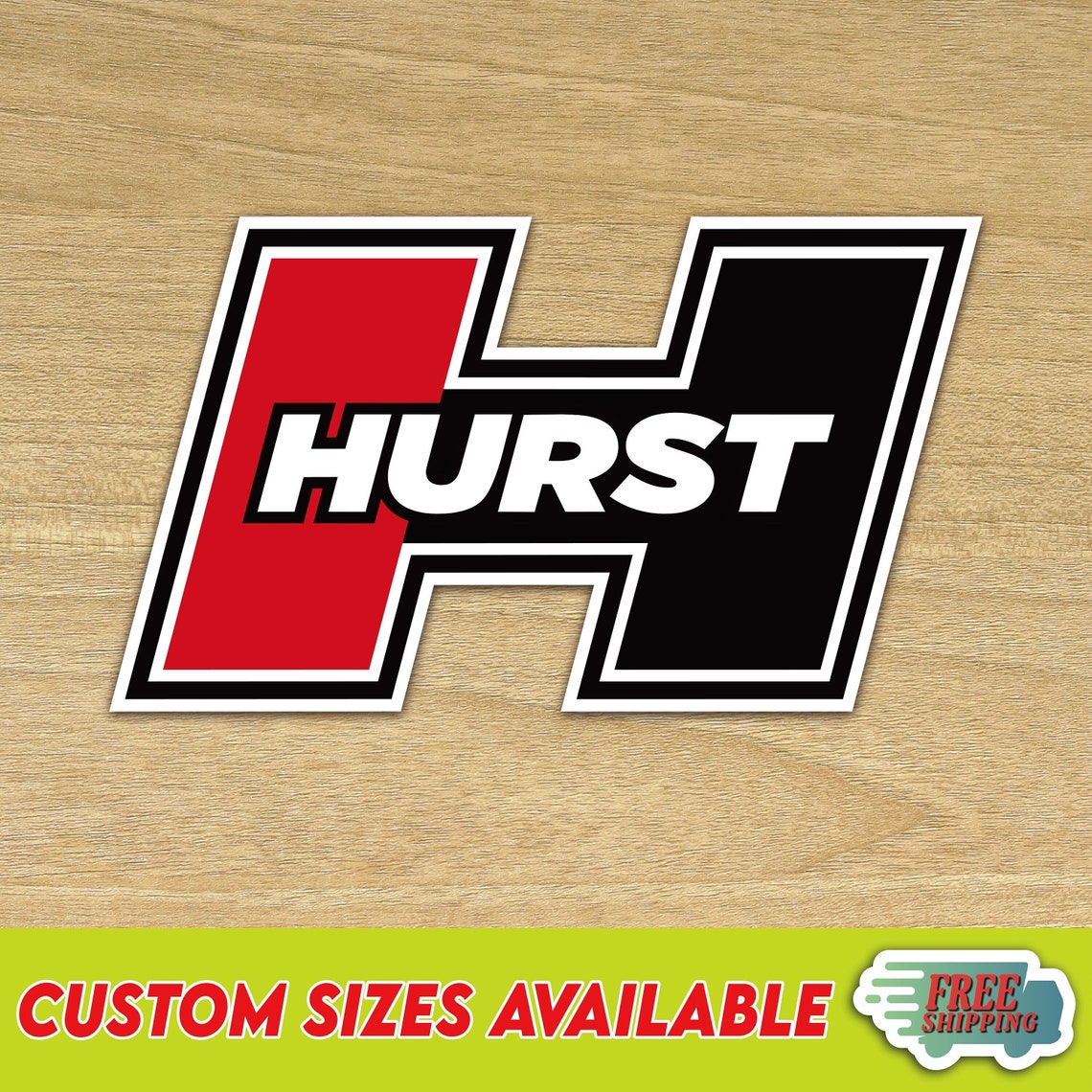 Hurst Logo Vinyl Decal Sticker - *multiple Sizes* - **free Shipping ...