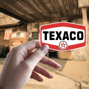 TEXACO Logo Vinyl Decal Sticker - *multiple Sizes* - **free Shipping ...