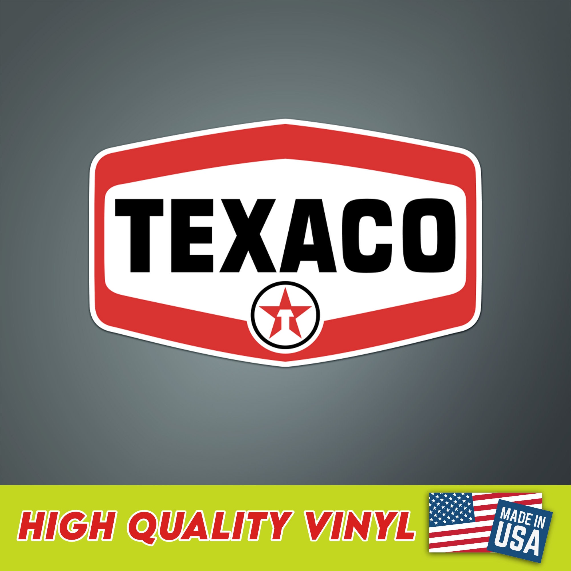 TEXACO Logo Vinyl Decal Sticker - *multiple Sizes* - **free Shipping ...