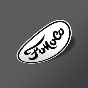 Vintage Ford "fomoco" Logo Vinyl Decal Sticker - "multiple Sizes ...