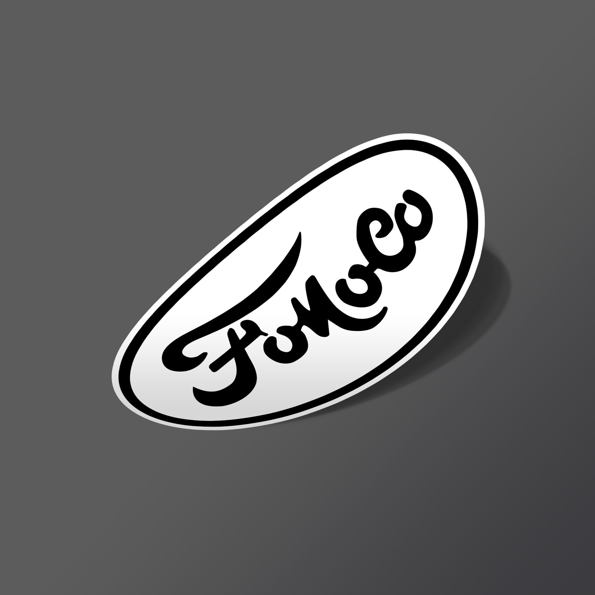 Vintage Ford fomoco Logo Vinyl Decal Sticker multiple Sizes free ...