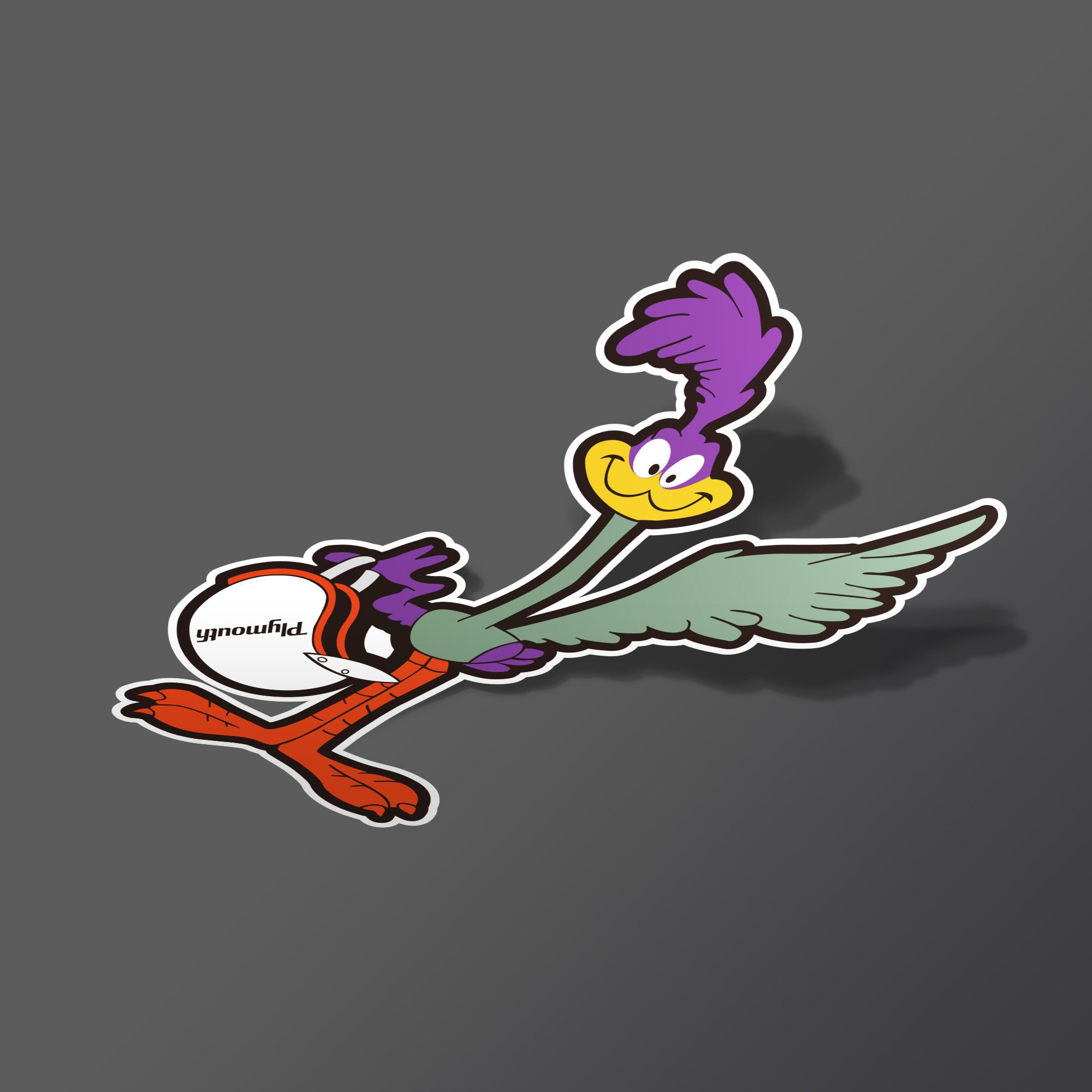 Plymouth - Road Runner Superbird Logo Vinyl Decal Sticker - *multiple ...