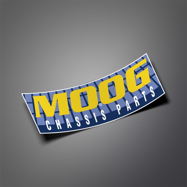 Moog Chasis Parts Logo Vinyl Decal Sticker multiple Sizes - Etsy