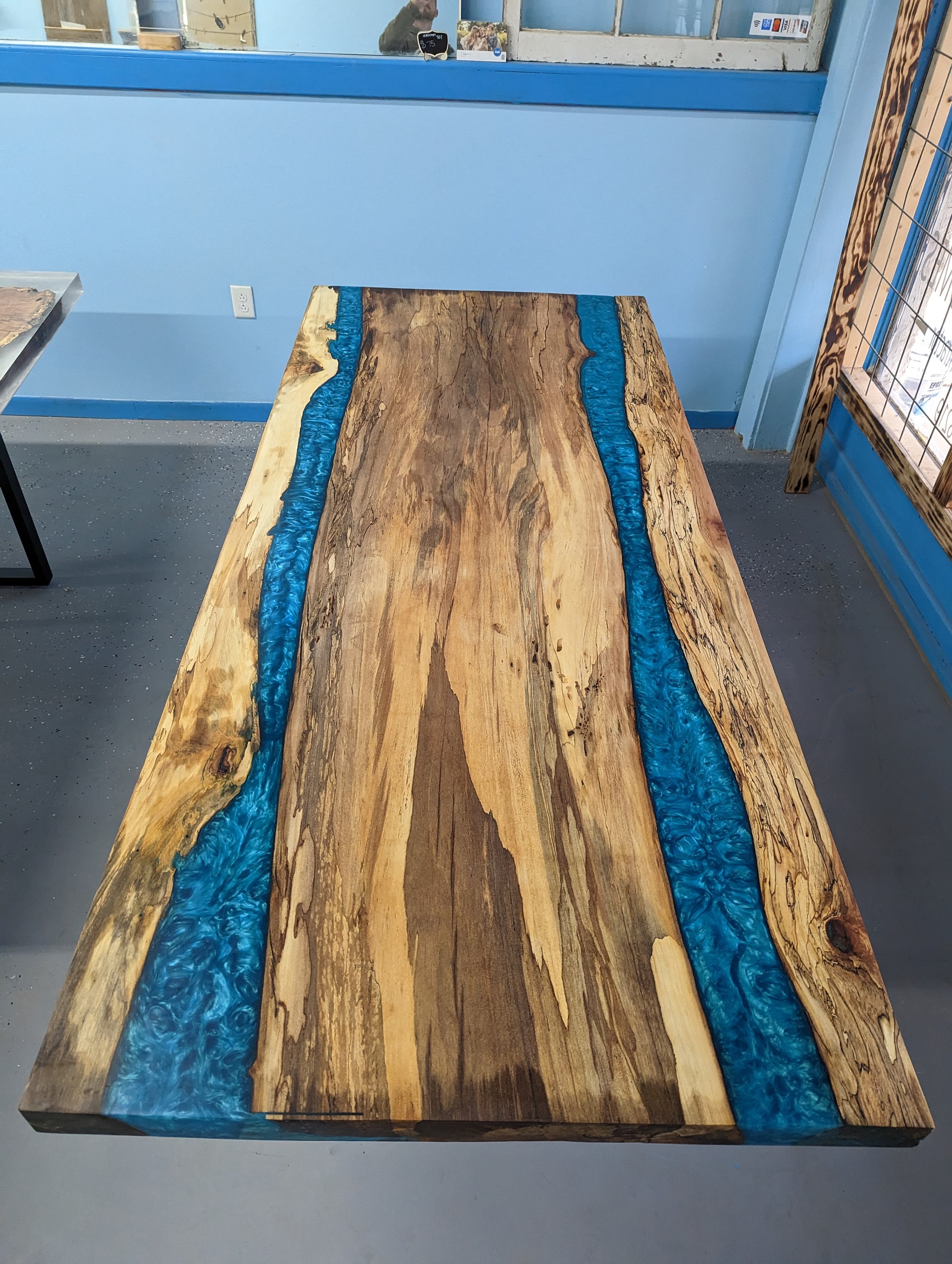 Epoxy Live Edge River Table - Etsy