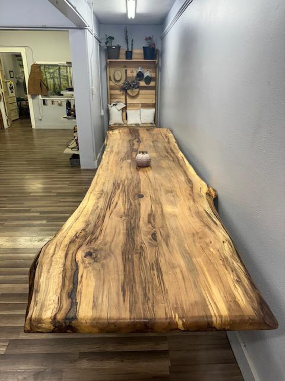 Pignut Hickory 12ft Dining Room Table - Etsy
