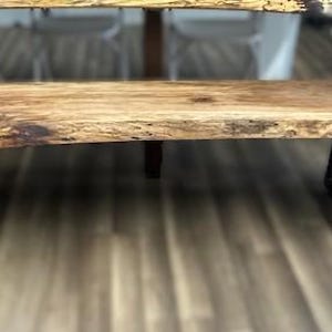6ft Solid Sweet Gum Bench - Etsy