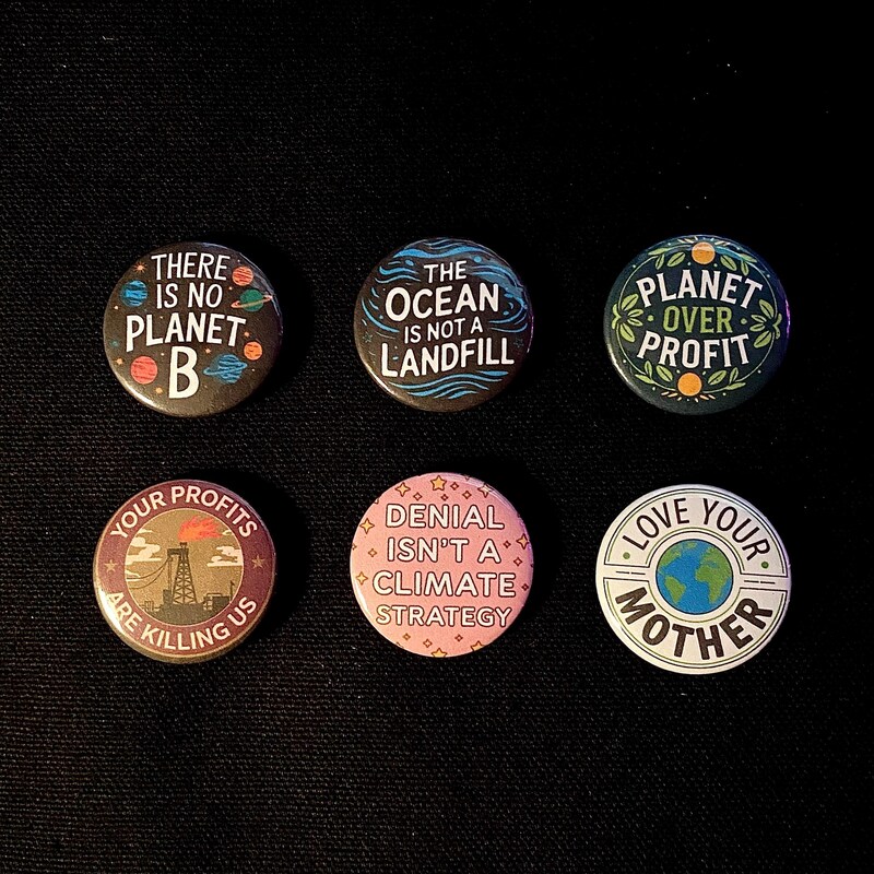 Activist Buttons - Etsy