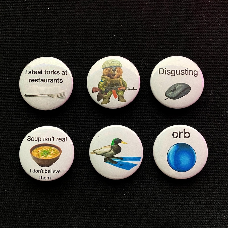 Meme Pin - Etsy
