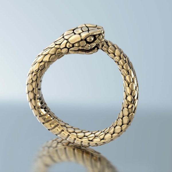 Ouroboros Ring - Etsy