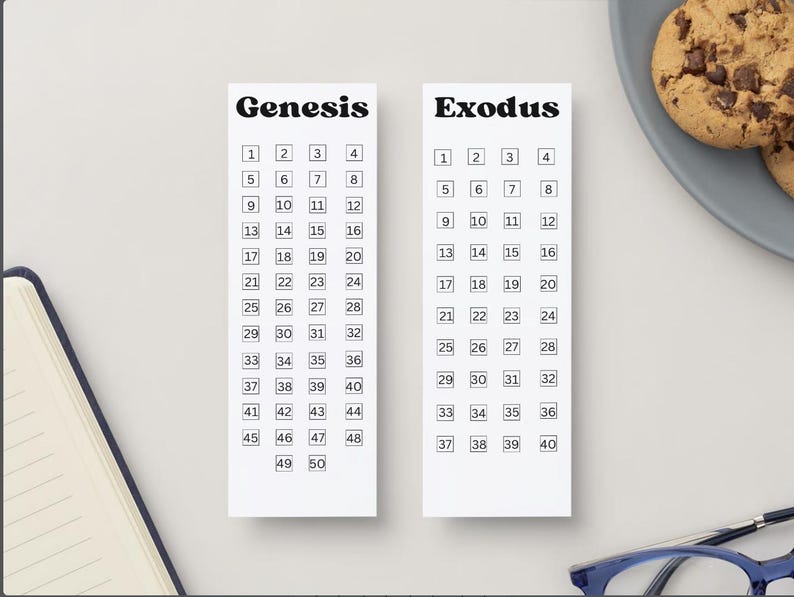 Books of the Bible Bookmarks - Color Through the Bible Bookmarks ...