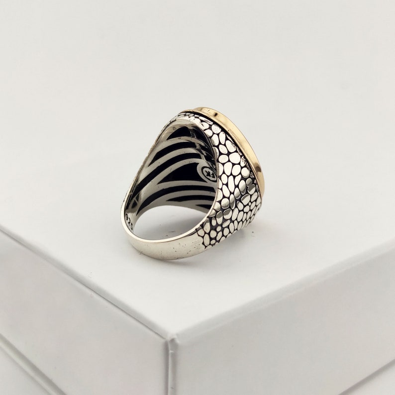 Silver Islamic Ring Seal of Solomon Ring King Solomon - Etsy