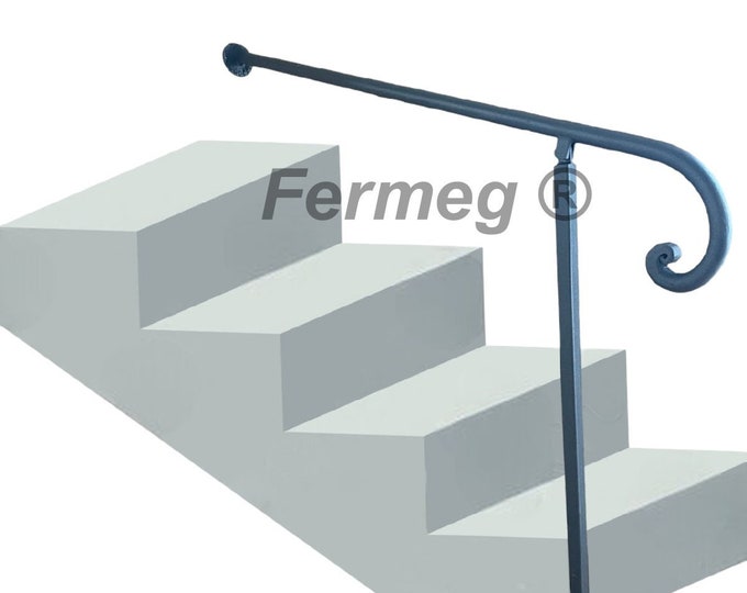 Handrail in Wrought Iron Handmade Model Venice Height 90 Cm and Length ...