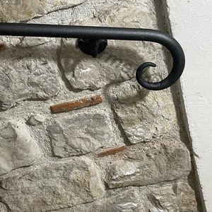 Wrought Iron Handrail Riccio Positano From 50 to 450 Cm for Indoors and ...