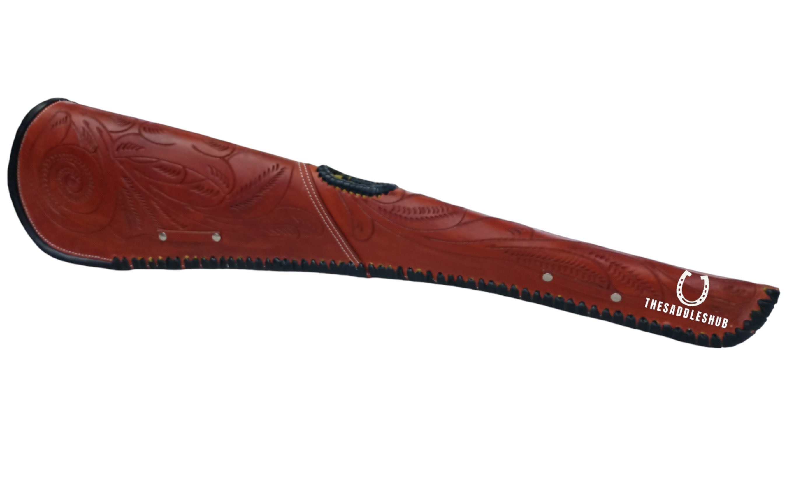Handcrafted Leather Rifle Scabbard for Shotguns Tooled and - Etsy