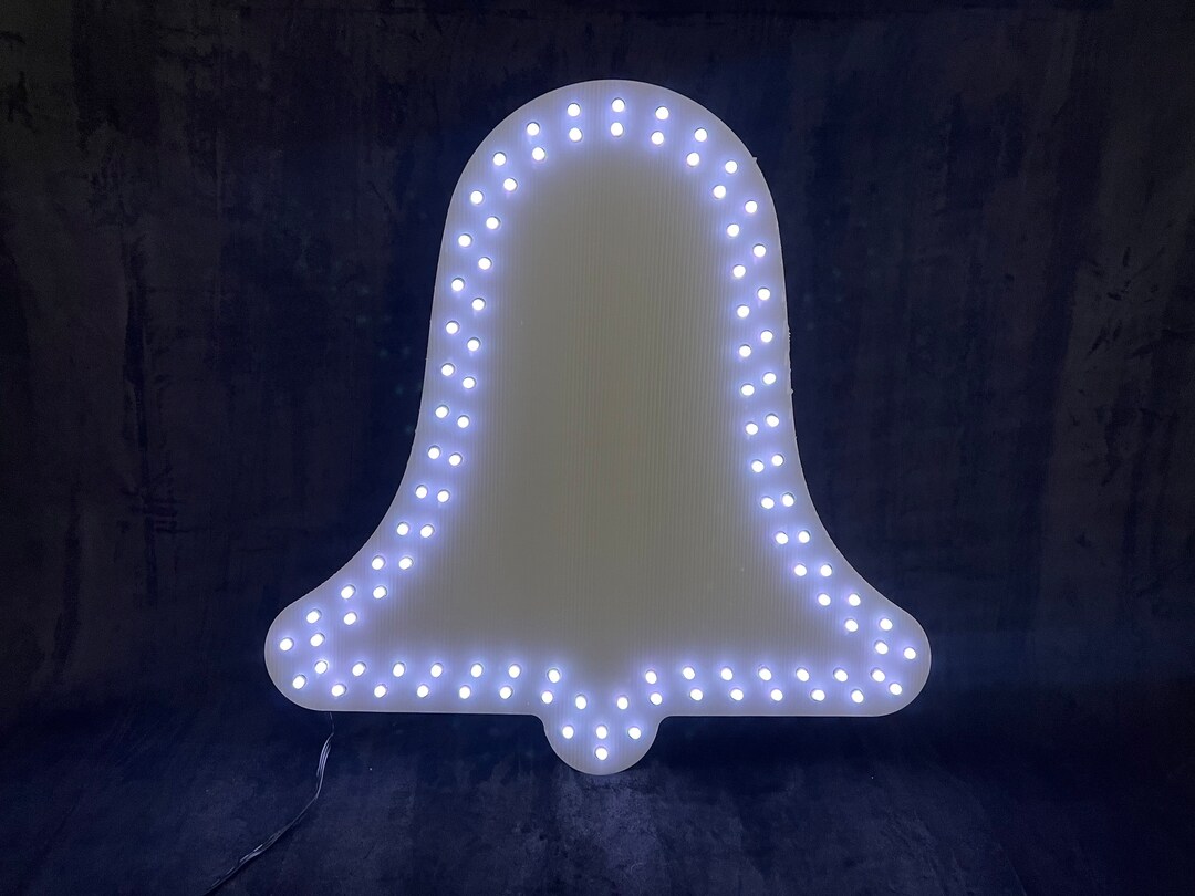 WS2811 12v Smart LED Christmas Bell Prop - 50 or 100 LED - Light Show ...