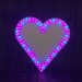 WS2811 12v Smart LED Heart Prop - 50 or 100 LED - Light Show Prop ...
